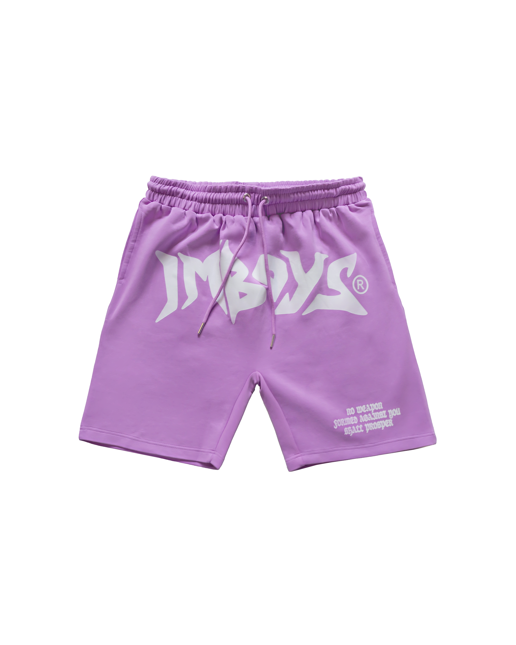 No Weapon Shorts Pastel Purple – IMBOYS